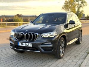 Pelēks BMW X3 2018 Daugavpils, ar dzinēja tilpumu 3.00 L un nobraukumu 290 tūkst. km par 19500 €, foto 1 vietnē AUTOMOTO.COM.LV