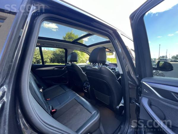 Grey BMW X3 2018 in Riga, with an engine capacity of 2.00 L and mileage of 260 thousand km for 19800 €, photo 10 on AUTOMOTO.COM.LV