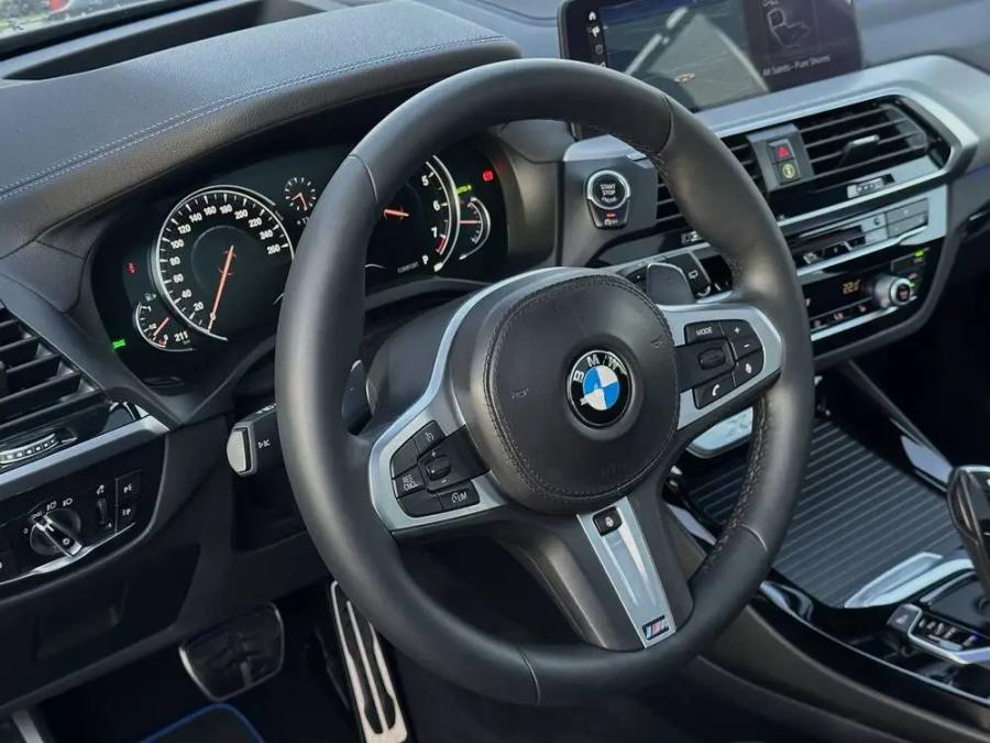 Grey BMW X3 2018 in Jelgava, with an engine capacity of 2.00 L and mileage of 210 thousand km for 23500 €, photo 16 on AUTOMOTO.COM.LV