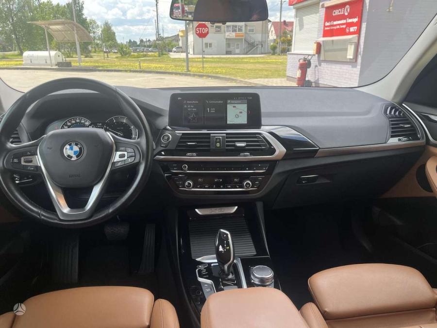 Pelēks BMW X3 2018 Tauragė, ar dzinēja tilpumu 2.00 L un nobraukumu 300 tūkst. km par 16900 €, foto 13 vietnē AUTOMOTO.COM.LV