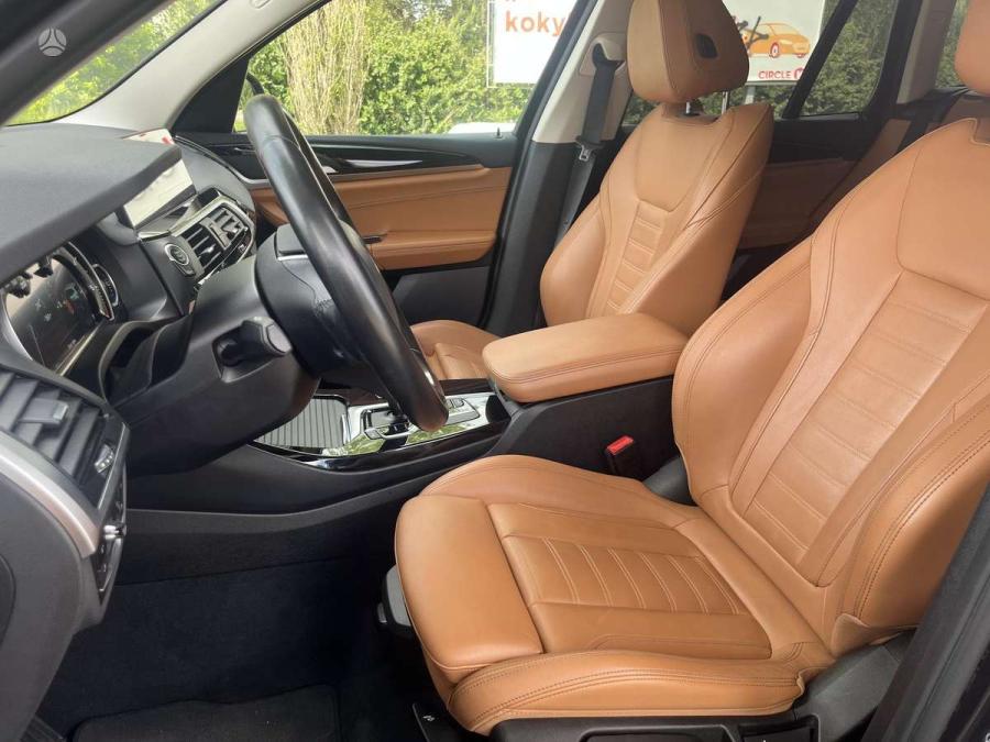 Pelēks BMW X3 2018 Tauragė, ar dzinēja tilpumu 2.00 L un nobraukumu 300 tūkst. km par 16900 €, foto 16 vietnē AUTOMOTO.COM.LV