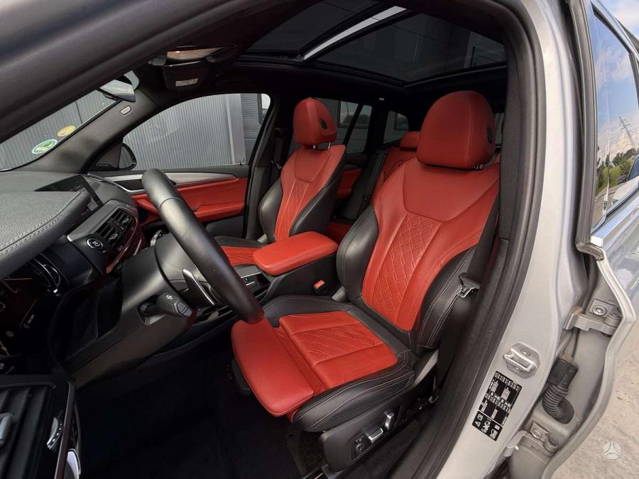 Pelēks BMW X3 2018 Kauņa, ar dzinēja tilpumu 2.00 L un nobraukumu 161 tūkst. km par 23500 €, foto 17 vietnē AUTOMOTO.COM.LV