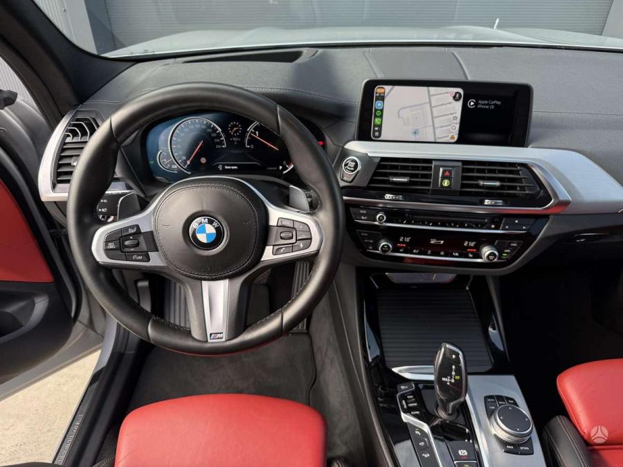 Pelēks BMW X3 2018 Kauņa, ar dzinēja tilpumu 2.00 L un nobraukumu 161 tūkst. km par 23500 €, foto 18 vietnē AUTOMOTO.COM.LV