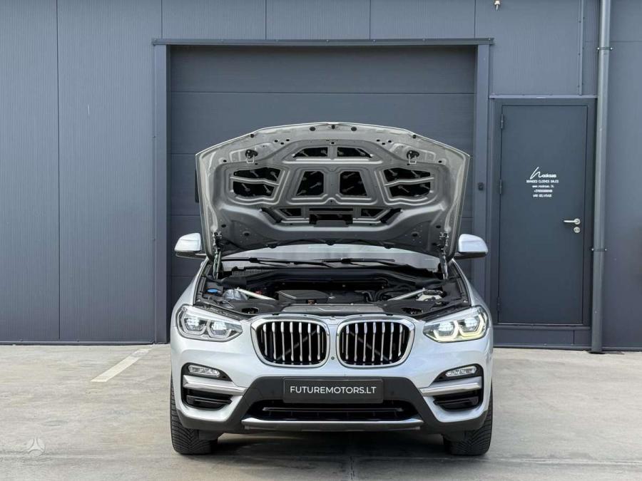 Pelēks BMW X3 2018 Kauņa, ar dzinēja tilpumu 2.00 L un nobraukumu 161 tūkst. km par 23500 €, foto 32 vietnē AUTOMOTO.COM.LV