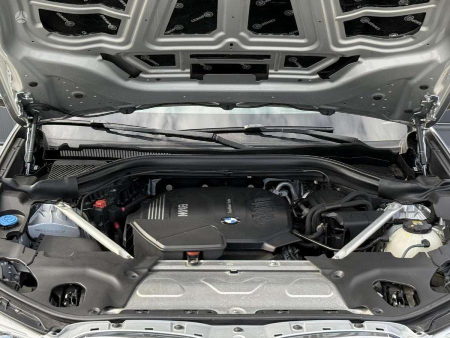 Pelēks BMW X3 2018 Kauņa, ar dzinēja tilpumu 2.00 L un nobraukumu 161 tūkst. km par 23500 €, foto 33 vietnē AUTOMOTO.COM.LV