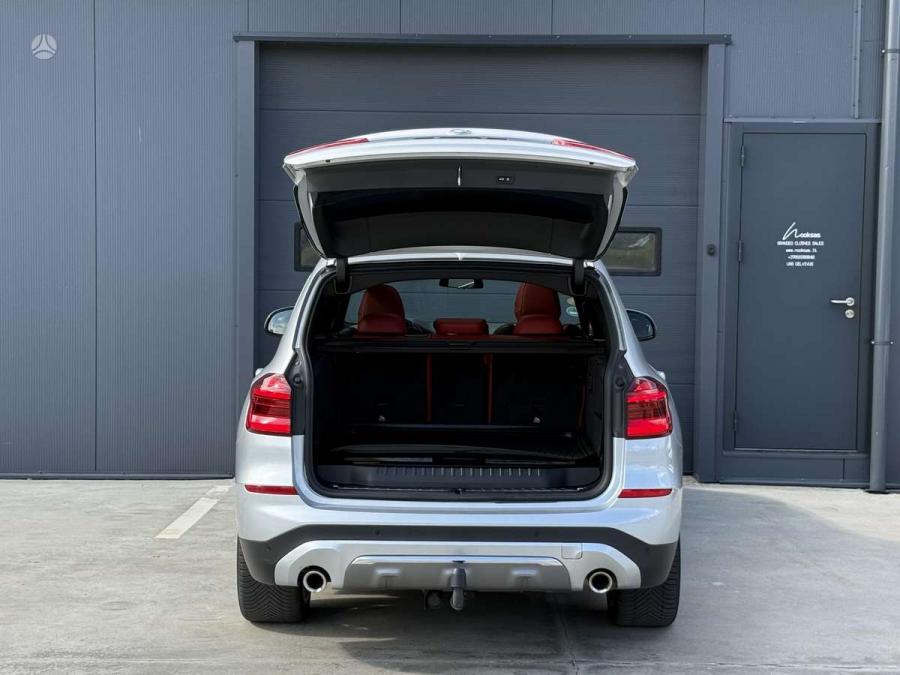 Pelēks BMW X3 2018 Kauņa, ar dzinēja tilpumu 2.00 L un nobraukumu 161 tūkst. km par 23500 €, foto 34 vietnē AUTOMOTO.COM.LV