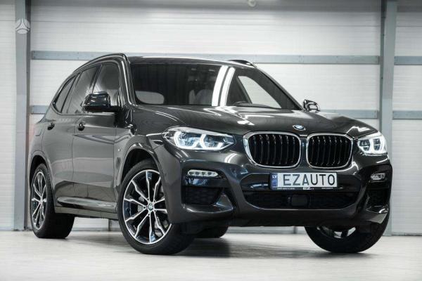 Grey BMW X3 2018 in Tukums, with an engine capacity of 2.00 L and mileage of 93 thousand km for 28777 €, photo 3 on AUTOMOTO.COM.LV