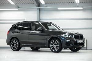 Grey BMW X3 2018 in Tukums, with an engine capacity of 2.00 L and mileage of 93 thousand km for 28777 €, photo 6 on AUTOMOTO.COM.LV