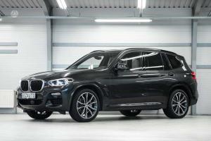 Grey BMW X3 2018 in Tukums, with an engine capacity of 2.00 L and mileage of 93 thousand km for 28777 €, photo 7 on AUTOMOTO.COM.LV