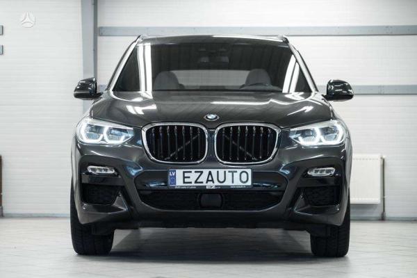 Grey BMW X3 2018 in Tukums, with an engine capacity of 2.00 L and mileage of 93 thousand km for 28777 €, photo 10 on AUTOMOTO.COM.LV