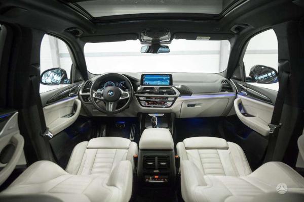 Grey BMW X3 2018 in Tukums, with an engine capacity of 2.00 L and mileage of 93 thousand km for 28777 €, photo 11 on AUTOMOTO.COM.LV