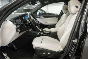 Grey BMW X3 2018 in Tukums, with an engine capacity of 2.00 L and mileage of 93 thousand km for 28777 €, photo 12 on AUTOMOTO.COM.LV