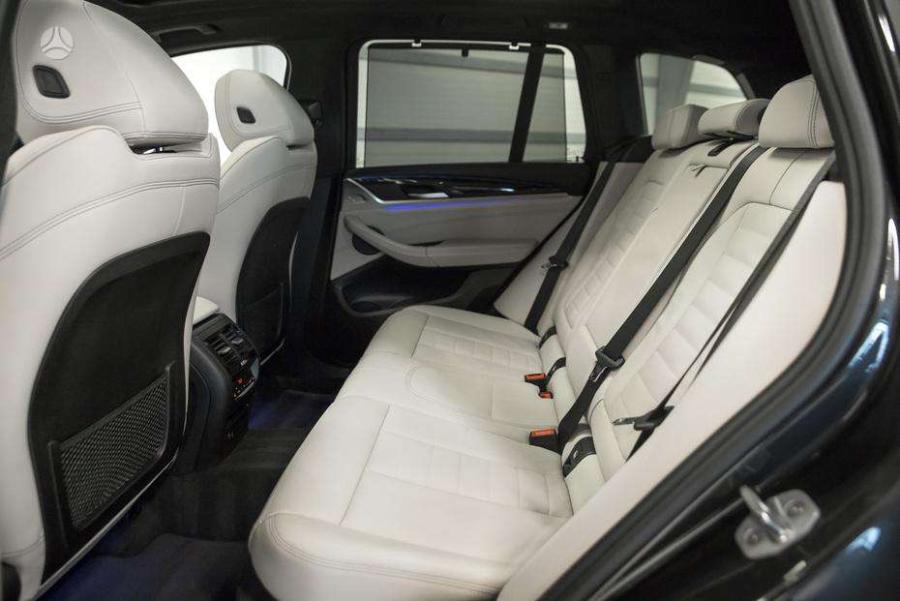 Grey BMW X3 2018 in Tukums, with an engine capacity of 2.00 L and mileage of 93 thousand km for 28777 €, photo 15 on AUTOMOTO.COM.LV