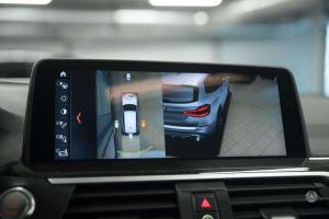 Grey BMW X3 2018 in Tukums, with an engine capacity of 2.00 L and mileage of 93 thousand km for 28777 €, photo 29 on AUTOMOTO.COM.LV