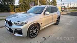 Grey BMW X3 2018 in Riga, with an engine capacity of 3.00 L and mileage of 255 thousand km for 22800 €, photo  on AUTOMOTO.COM.LV