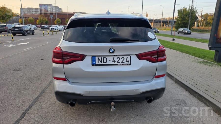 Pelēks BMW X3 2018 Rīga, ar dzinēja tilpumu 3.00 L un nobraukumu 255 tūkst. km par 20500 €, foto 7 vietnē AUTOMOTO.COM.LV