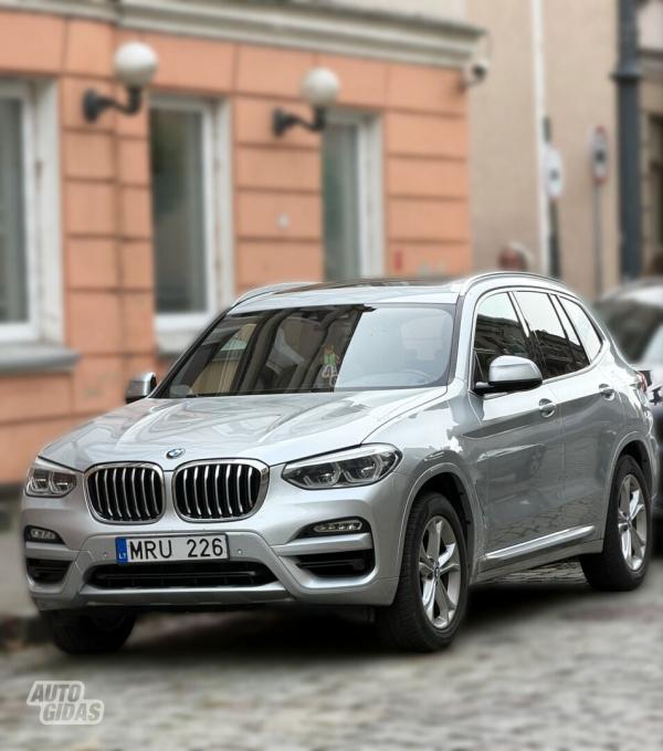 Grey BMW X3 2018 in Klaipeda, with an engine capacity of 2.00 L and mileage of 75 thousand km for 25000 €, photo 1 on AUTOMOTO.COM.LV