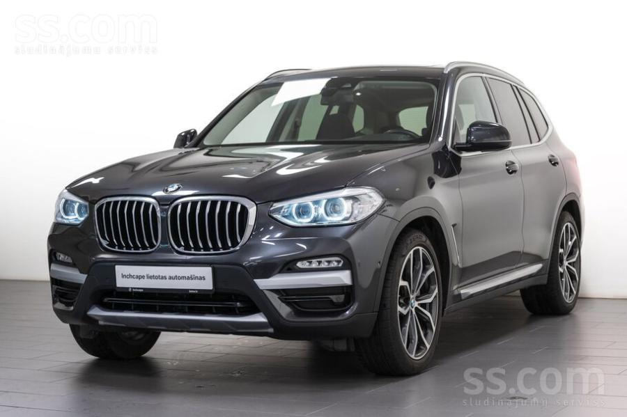 Grey BMW X3 2018 in Riga, with an engine capacity of 2.00 L and mileage of 119 thousand km for 24500 €, photo 1 on AUTOMOTO.COM.LV