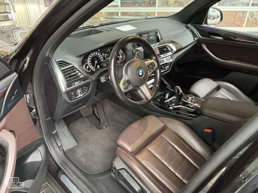 Grey BMW X3 2019 in Kaunas, with an engine capacity of 2.00 L and mileage of 100 thousand km for 32690 €, photo 5 on AUTOMOTO.COM.LV