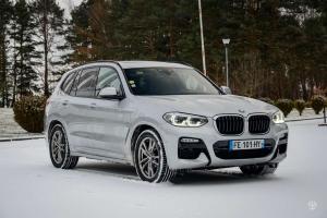 Pelēks BMW X3 2019 Elektrėnai, ar dzinēja tilpumu 2.00 L un nobraukumu 240 tūkst. km par 24750 €, foto  vietnē AUTOMOTO.COM.LV