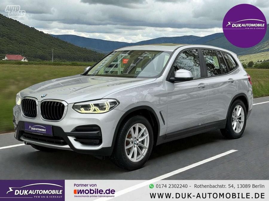 Grey BMW X3 2019 in Kaunas, with an engine capacity of 2.00 L and mileage of 97 thousand km for 29291 €, photo 1 on AUTOMOTO.COM.LV