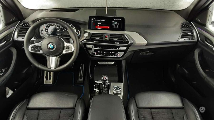 Pelēks BMW X3 2019 Utena, ar dzinēja tilpumu 2.00 L un nobraukumu 228 tūkst. km par 22950 €, foto 13 vietnē AUTOMOTO.COM.LV