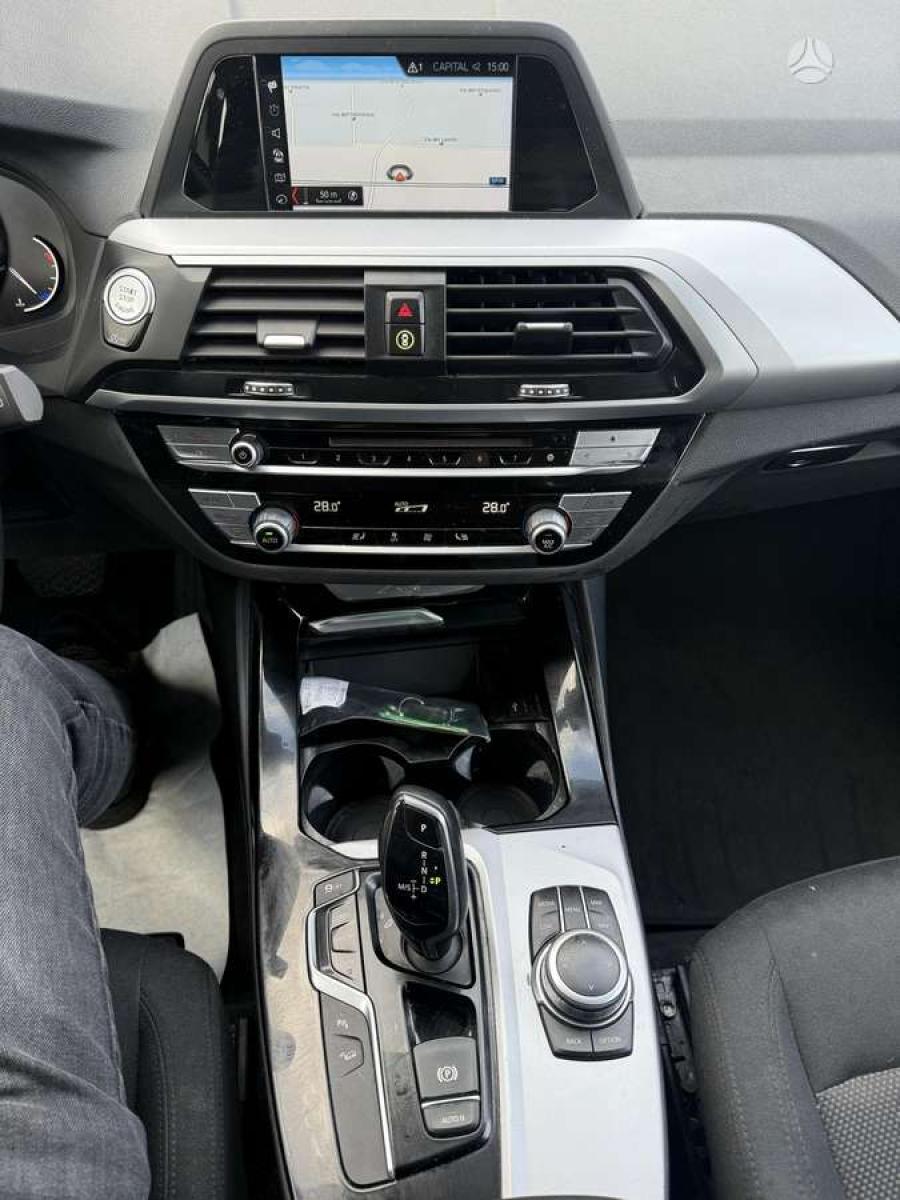 Pelēks BMW X3 2019 Šauļi, ar dzinēja tilpumu 2.00 L un nobraukumu 194 tūkst. km par 17900 €, foto 12 vietnē AUTOMOTO.COM.LV