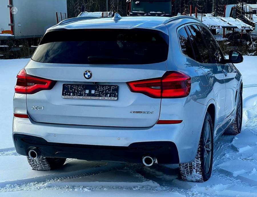 Grey BMW X3 2019 in Utena, with an engine capacity of 2.00 L and mileage of 228 thousand km for 22850 €, photo 4 on AUTOMOTO.COM.LV