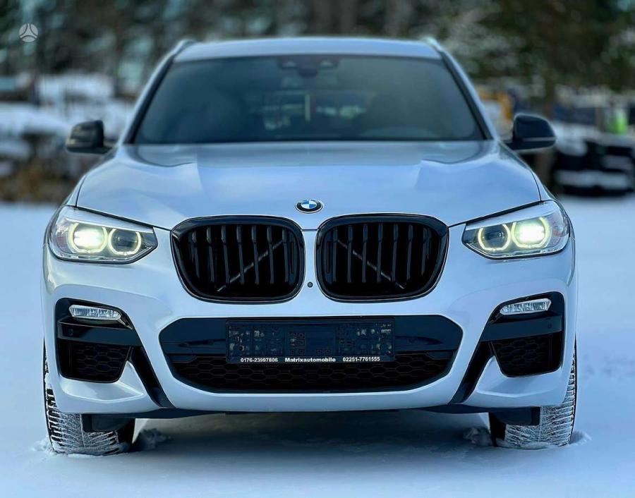 Grey BMW X3 2019 in Utena, with an engine capacity of 2.00 L and mileage of 228 thousand km for 22850 €, photo 8 on AUTOMOTO.COM.LV