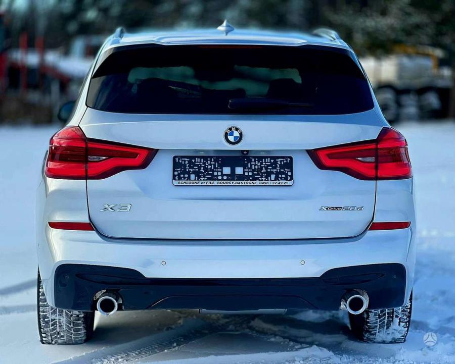 Grey BMW X3 2019 in Utena, with an engine capacity of 2.00 L and mileage of 228 thousand km for 22850 €, photo 31 on AUTOMOTO.COM.LV