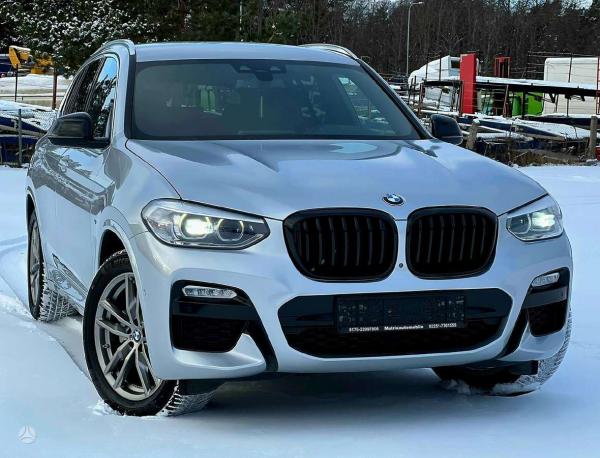 Grey BMW X3 2019 in Utena, with an engine capacity of 2.00 L and mileage of 227 thousand km for 22700 €, photo 1 on AUTOMOTO.COM.LV