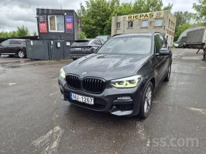 Pelēks BMW X3 2019 Rīga, ar dzinēja tilpumu 2.00 L un nobraukumu 204 tūkst. km par 21990 €, foto  vietnē AUTOMOTO.COM.LV