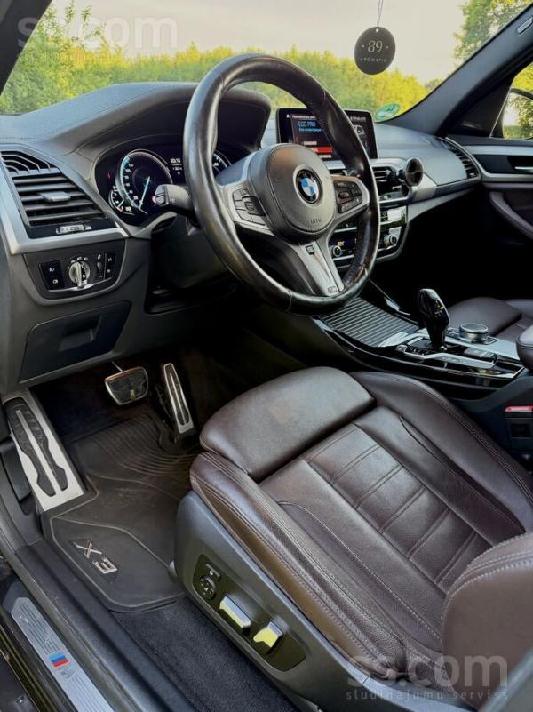 Pelēks BMW X3 2019 Daugavpils, ar dzinēja tilpumu 3.00 L un nobraukumu 213 tūkst. km par 25000 €, foto 7 vietnē AUTOMOTO.COM.LV