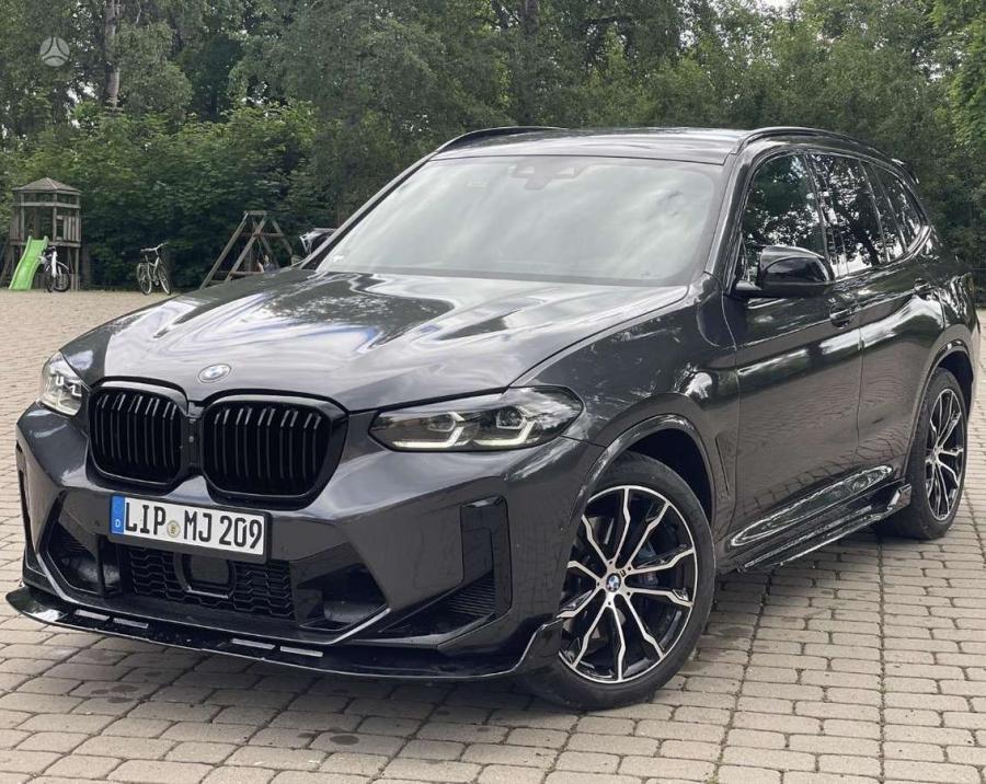 Pelēks BMW X3 2019 Viļņa, ar dzinēja tilpumu 2.99 L un nobraukumu 107 tūkst. km par 31500 €, foto 3 vietnē AUTOMOTO.COM.LV