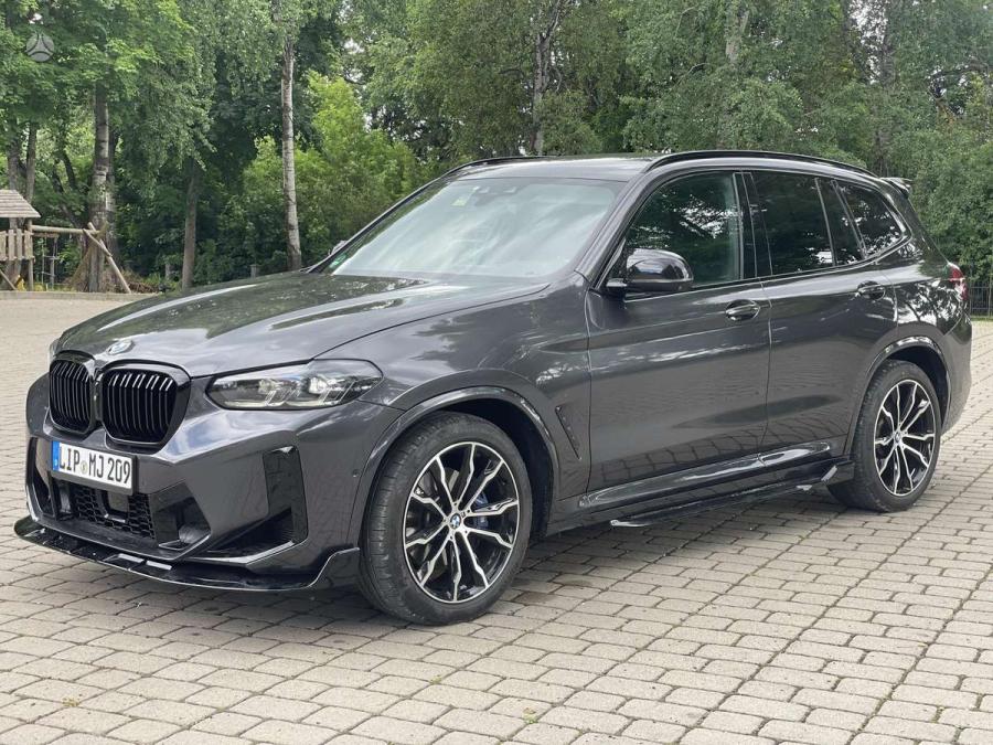 Pelēks BMW X3 2019 Viļņa, ar dzinēja tilpumu 2.99 L un nobraukumu 107 tūkst. km par 31500 €, foto 9 vietnē AUTOMOTO.COM.LV