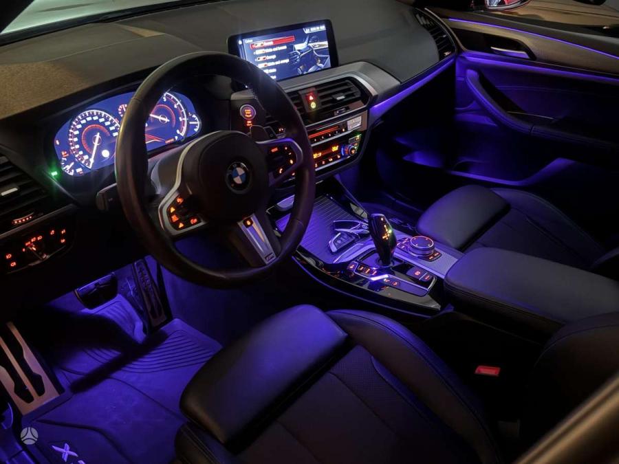 Grey BMW X3 2019 in Jonava, with an engine capacity of 2.00 L and mileage of 286 thousand km for 19950 €, photo 22 on AUTOMOTO.COM.LV