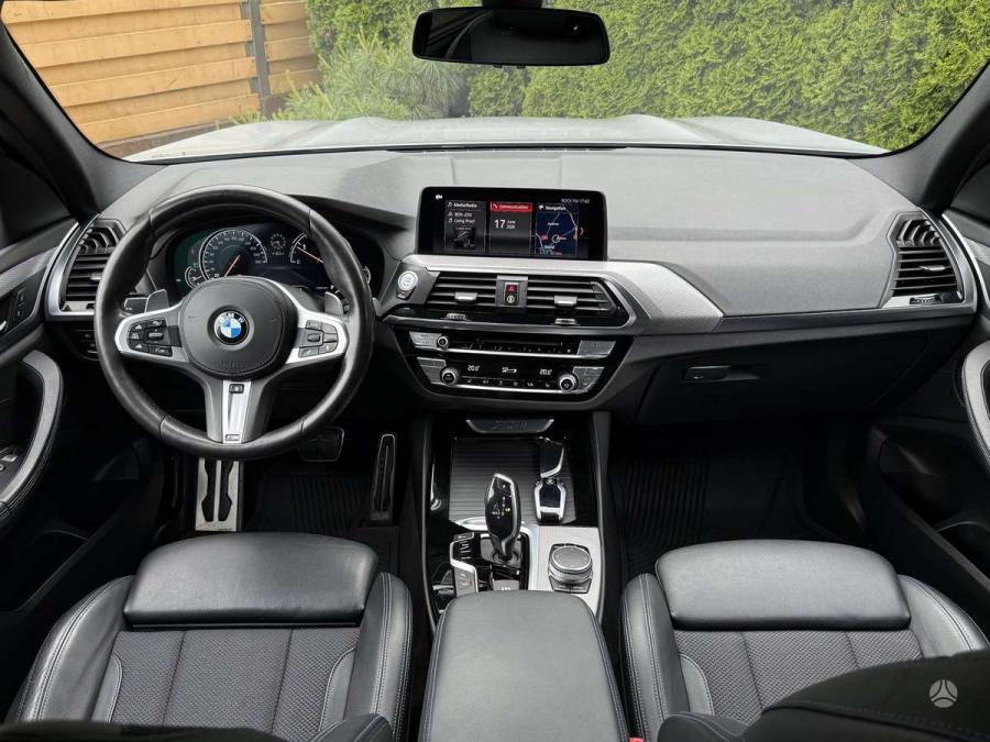 Grey BMW X3 2019 in Jonava, with an engine capacity of 2.00 L and mileage of 286 thousand km for 19950 €, photo 24 on AUTOMOTO.COM.LV