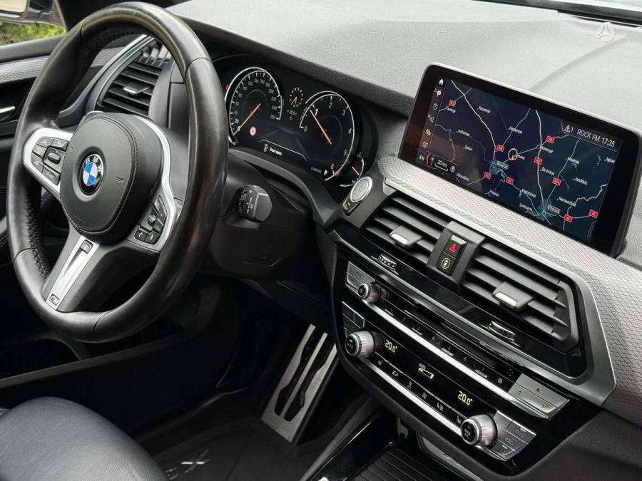 Grey BMW X3 2019 in Jonava, with an engine capacity of 2.00 L and mileage of 286 thousand km for 19950 €, photo 28 on AUTOMOTO.COM.LV
