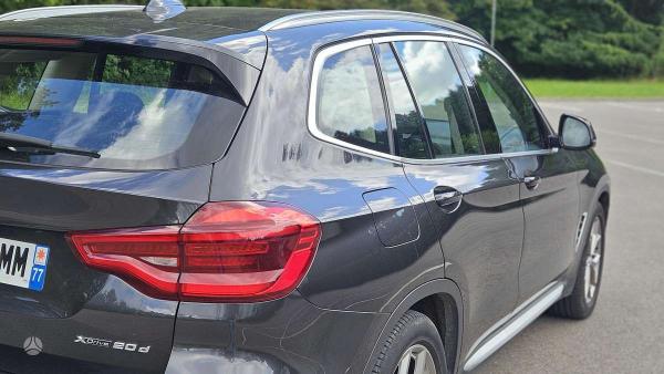 Pelēks BMW X3 2019 Elektrėnai, ar dzinēja tilpumu 2.00 L un nobraukumu 177 tūkst. km par 24800 €, foto 5 vietnē AUTOMOTO.COM.LV
