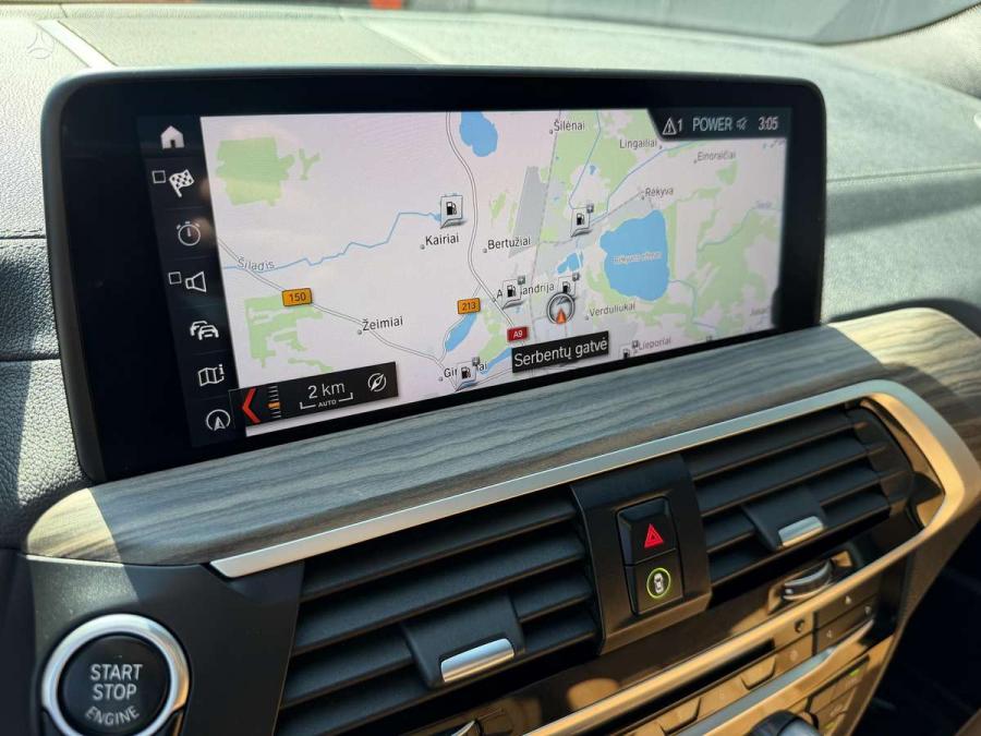 Pelēks BMW X3 2019 Šauļi, ar dzinēja tilpumu 2.00 L un nobraukumu 194 tūkst. km par 22400 €, foto 12 vietnē AUTOMOTO.COM.LV