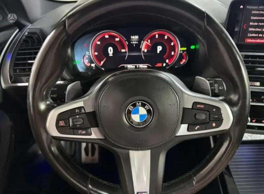 Pelēks BMW X3 2019 Kauņa, ar dzinēja tilpumu 2.00 L un nobraukumu 188 tūkst. km par 25999 €, foto 11 vietnē AUTOMOTO.COM.LV