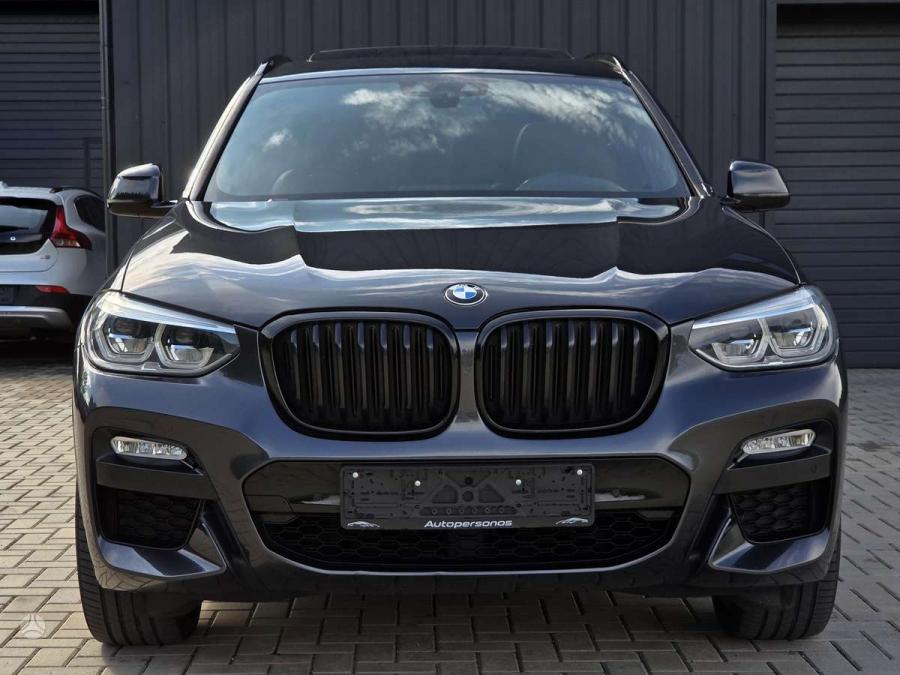Grey BMW X3 2019 in Kaunas, with an engine capacity of 2.00 L and mileage of 188 thousand km for 25999 €, photo 9 on AUTOMOTO.COM.LV