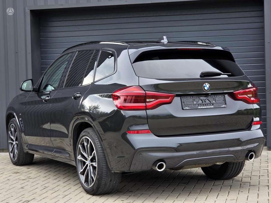 Grey BMW X3 2019 in Kaunas, with an engine capacity of 2.00 L and mileage of 188 thousand km for 25999 €, photo 15 on AUTOMOTO.COM.LV