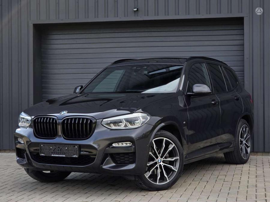 Grey BMW X3 2019 in Kaunas, with an engine capacity of 2.00 L and mileage of 188 thousand km for 25999 €, photo 11 on AUTOMOTO.COM.LV