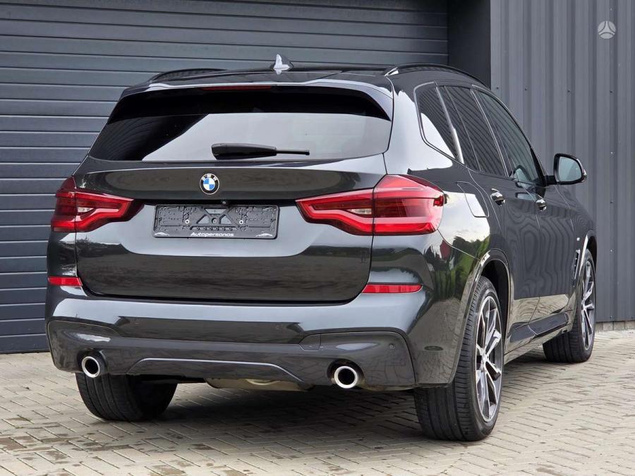 Grey BMW X3 2019 in Kaunas, with an engine capacity of 2.00 L and mileage of 188 thousand km for 25999 €, photo 18 on AUTOMOTO.COM.LV