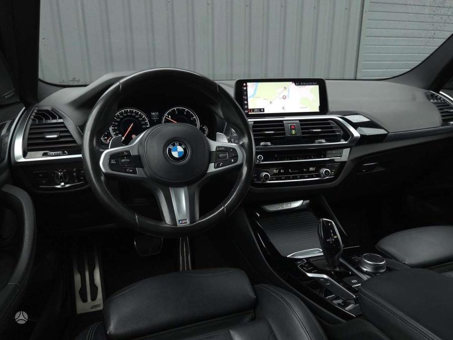 Grey BMW X3 2019 in Kaunas, with an engine capacity of 2.00 L and mileage of 188 thousand km for 25999 €, photo 46 on AUTOMOTO.COM.LV