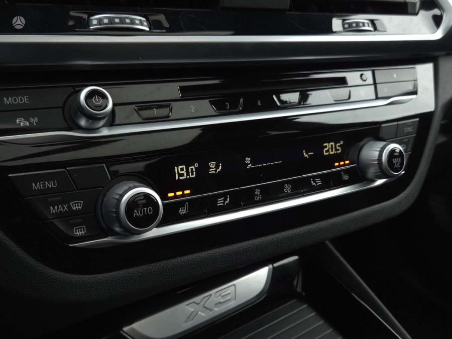 Grey BMW X3 2019 in Kaunas, with an engine capacity of 2.00 L and mileage of 188 thousand km for 25999 €, photo 54 on AUTOMOTO.COM.LV