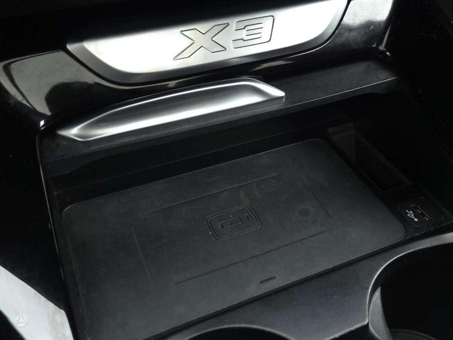 Grey BMW X3 2019 in Kaunas, with an engine capacity of 2.00 L and mileage of 188 thousand km for 25999 €, photo 56 on AUTOMOTO.COM.LV