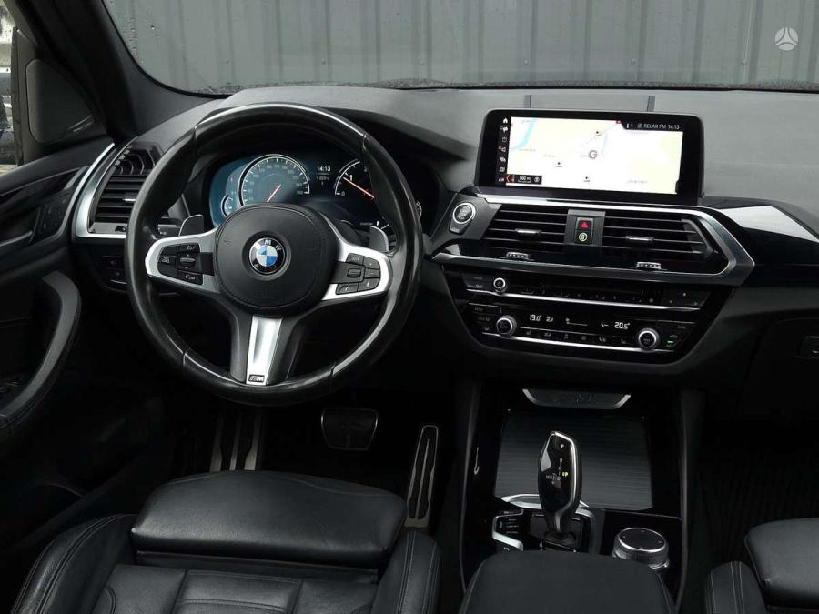 Grey BMW X3 2019 in Kaunas, with an engine capacity of 2.00 L and mileage of 188 thousand km for 25999 €, photo 59 on AUTOMOTO.COM.LV