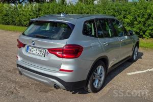 Grey BMW X3 2019 in Valmiera, with an engine capacity of 3.00 L and mileage of 262 thousand km for 21500 €, photo 8 on AUTOMOTO.COM.LV